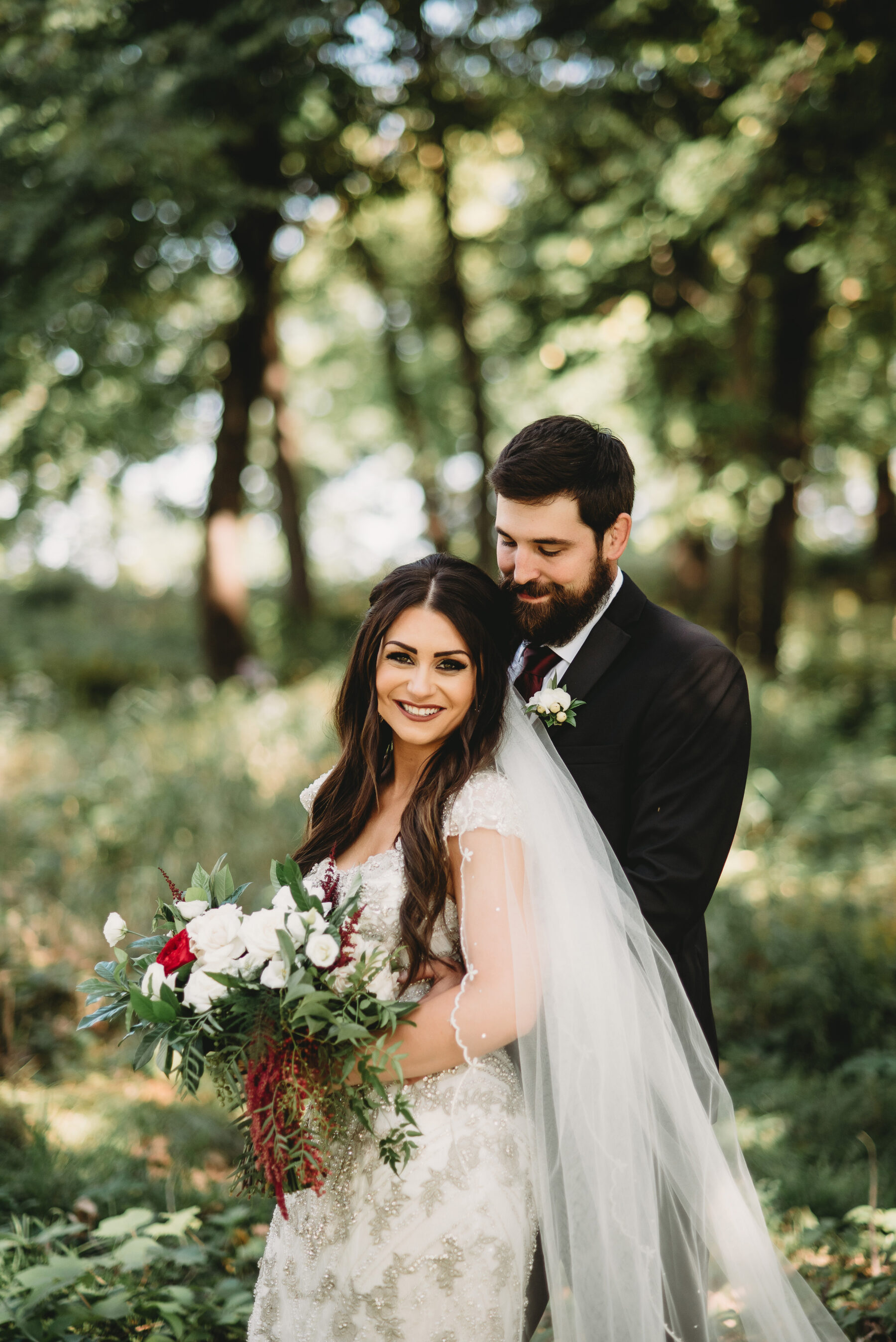 Industrial Meets Romantic Glam Wedding: Abbe & Kevin